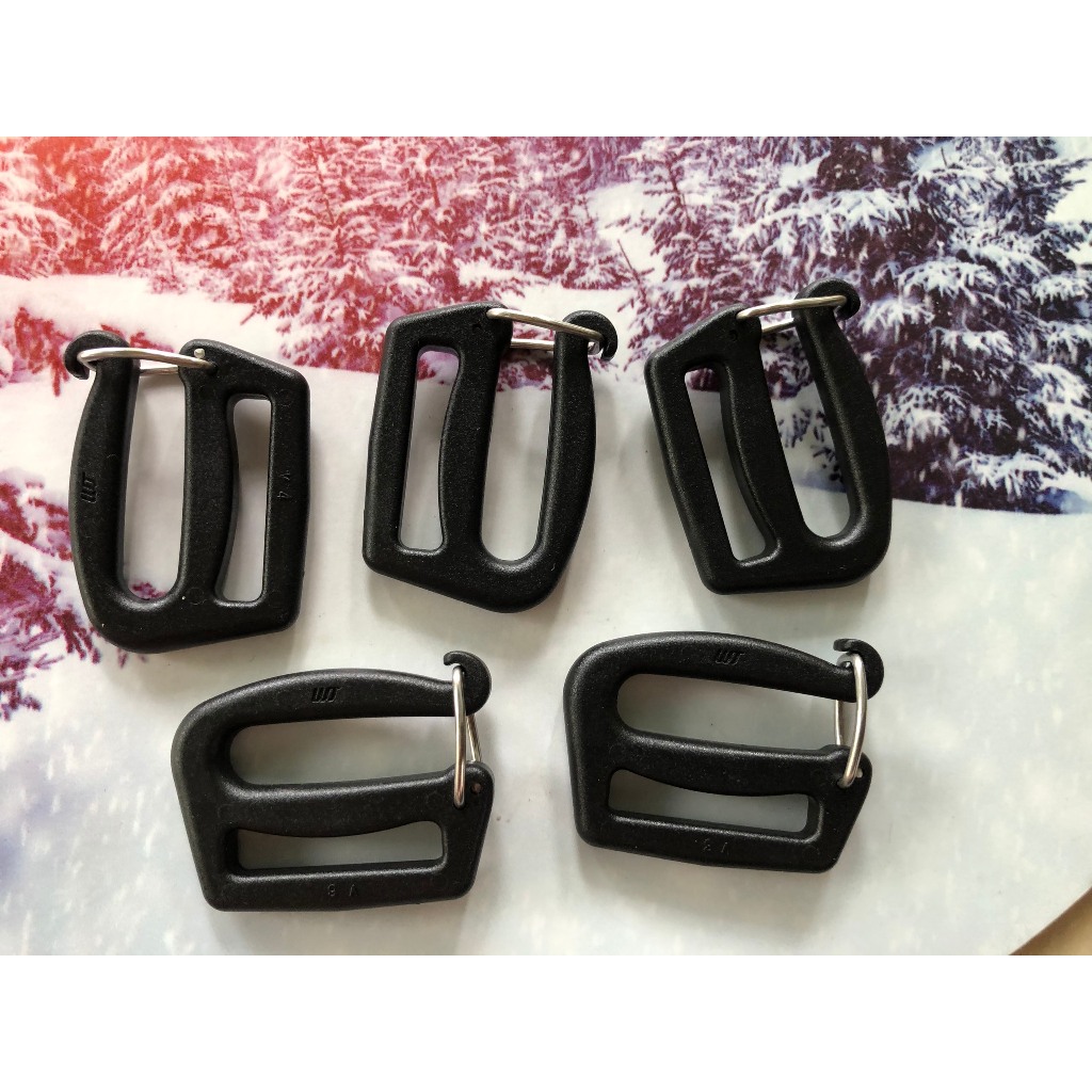 G Móc Webbing Buckles Phát Hành Phần Cứng 1 inch Thắt Lưng Kẹp Webbing Kết Nối Balo, túi xách ...