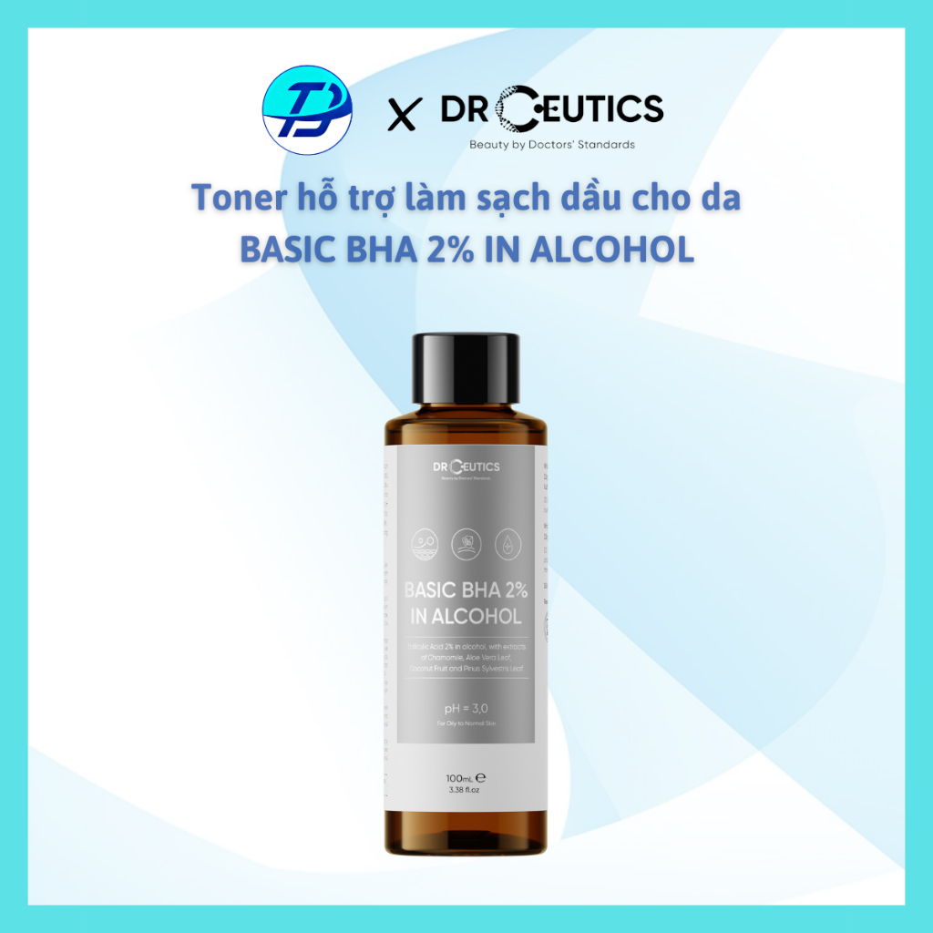 DrCeutics Tổng Hợp Dung Dịch Loại Bỏ Tế Bào Chết BHA (100ml - 200ml) | Shopee Việt Nam