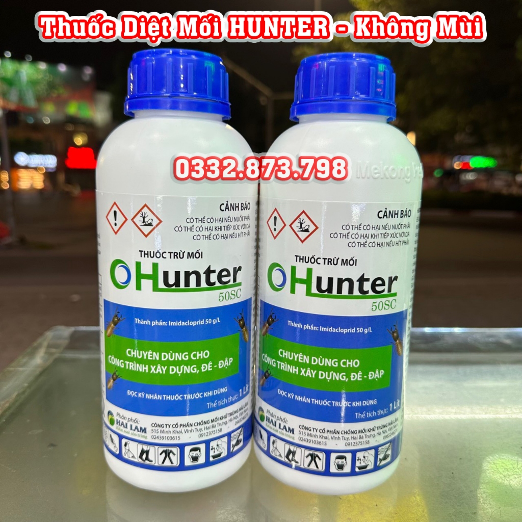 Thuốc Diệt Mối Không Mùi HUNTER 50SC - Chai 1 Lít | Shopee Việt Nam