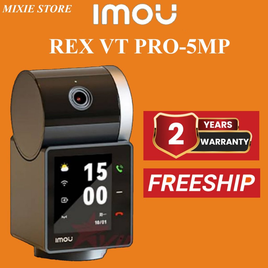 Camera Gọi Video 2 Chiều IMOU REX VT Pro 5M/3K Đàm Thoại Video, Có Pin ...
