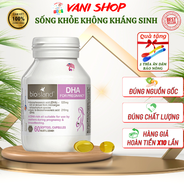 DHA Bầu Bioisland 60 viên ( DHA BẦU) | Shopee Việt Nam