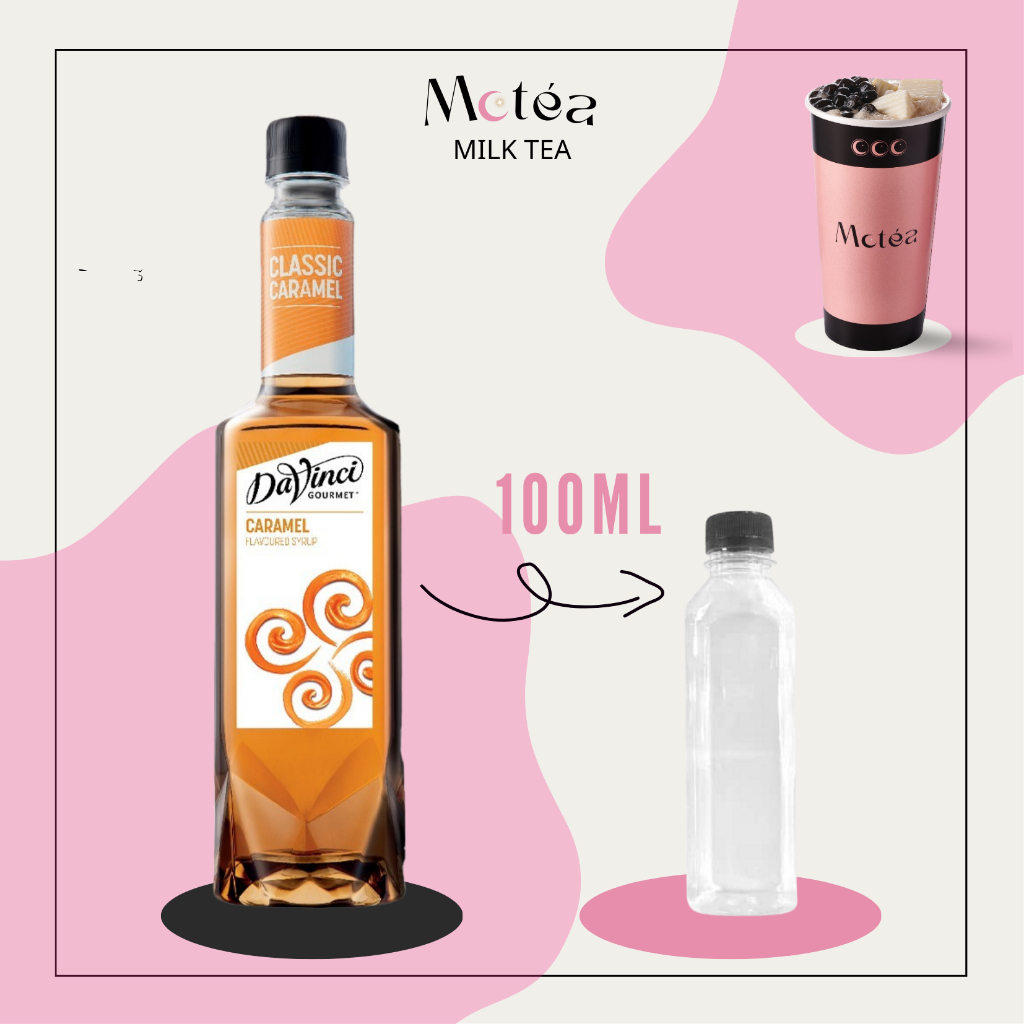 (Mẫu thử - Mẫu test) Syrup Davinci Gourmet Caramel Cổ Điển, Siro chuyên ...