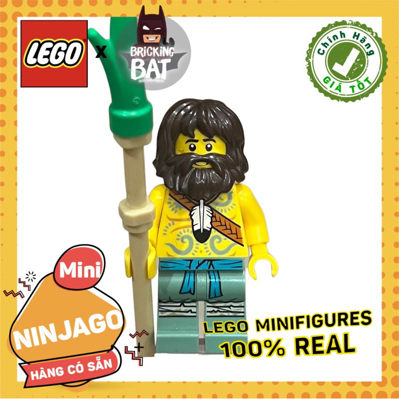 [Bricking Bat] LEGO Minifigs - Ninjago Master of Elements (1) | Shopee ...