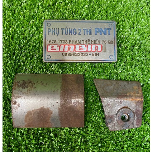 Pas treo pô Xipo 120 chưa sơn ( 2 món như hình ) Xipo , RGV ,SATRIA ...