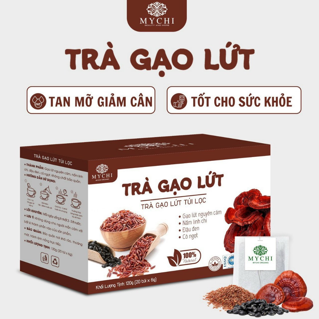 Trà Gạo Lứt MyChi - Trà Lá Ổi MyChi Chính Hãng | Shopee Việt Nam