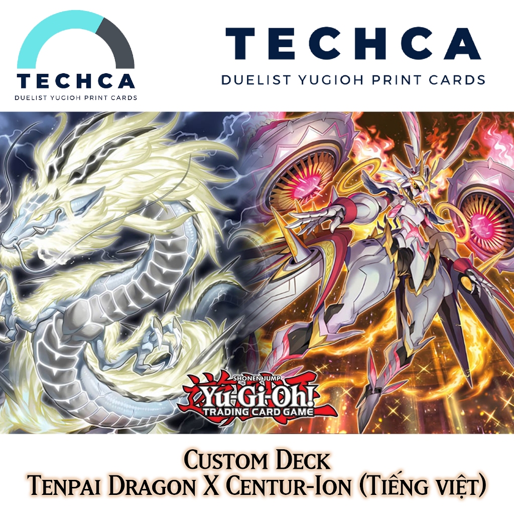 Bài In Tiếng Việt - Bộ bài Yugioh - Custom Deck - Tenpai Dragon X ...