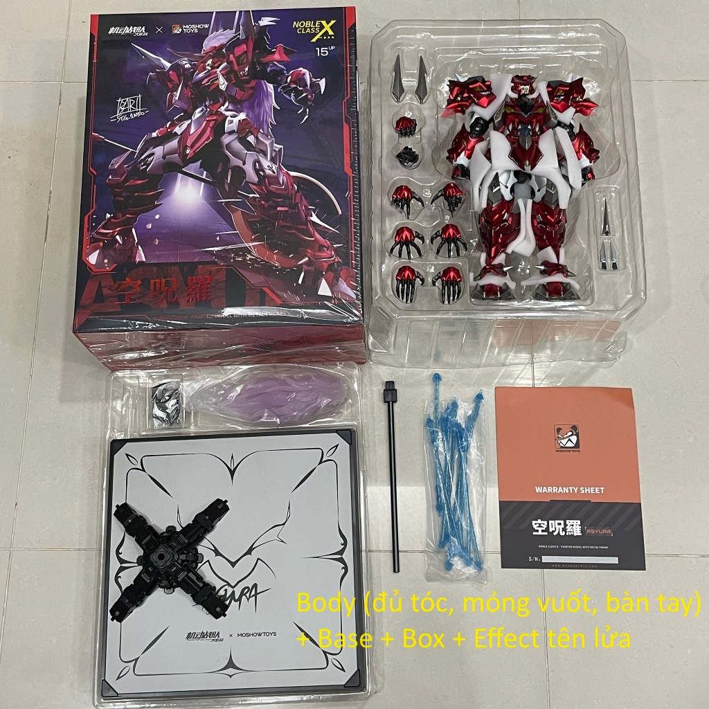 Mô hình body Metal build mb 1/72 Asyura Moshow [Like new unbox - Vui ...
