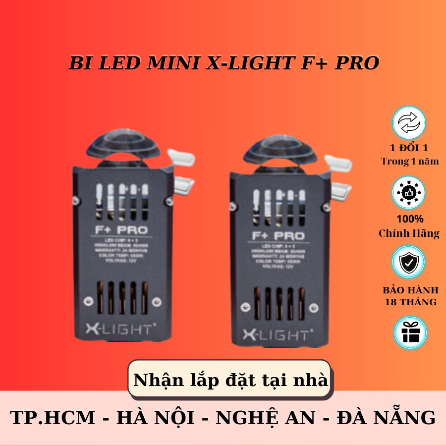 BI LED X-LIGHT F+ PRO MINI | Shopee Việt Nam