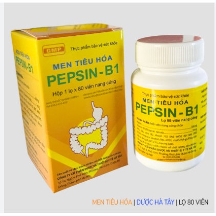 Men tiêu hóa Pepsin B1- Giảm nhanh chướng bụng đầy hơi, thích hợp người ...