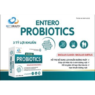 ENTERO PROBIOTICS SKY HEALTH - Hỗ trợ giảm rối loạn tiêu hóa - Hộp 20 ...
