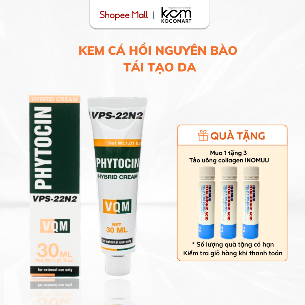 Phytocin Hybrid Cream Kem phục hồi da (30ml) | Shopee Việt Nam