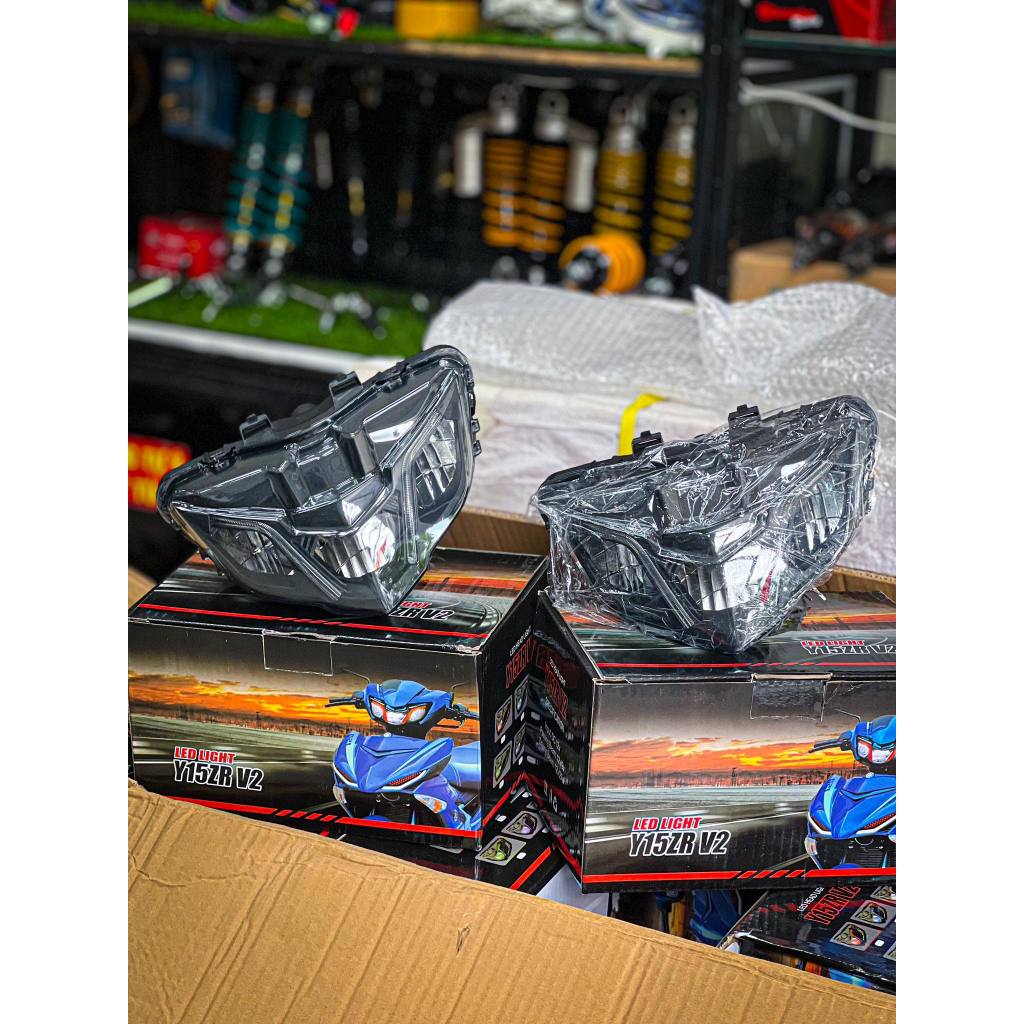 Chóa LAVITO / DYNO 3 mắt Exciter 150 2019-2024 led màu cực đẹp | Shopee ...