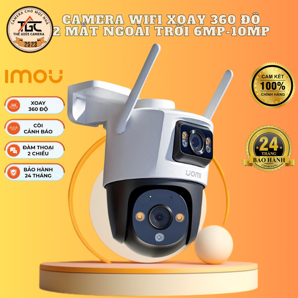 Camera Wifi iMOU Cruiser Dual 10MP IPC-S7XP-10M0WED và 6MP IPC-S7XP ...