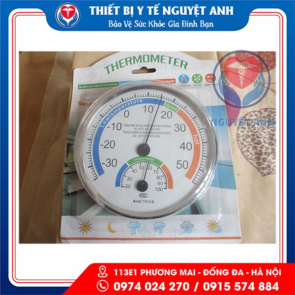 Nhiệt ẩm kế THEMOMTER TH-101B treo tường, để bàn đo độ ẩm và nhiệt độ | Shopee Việt Nam