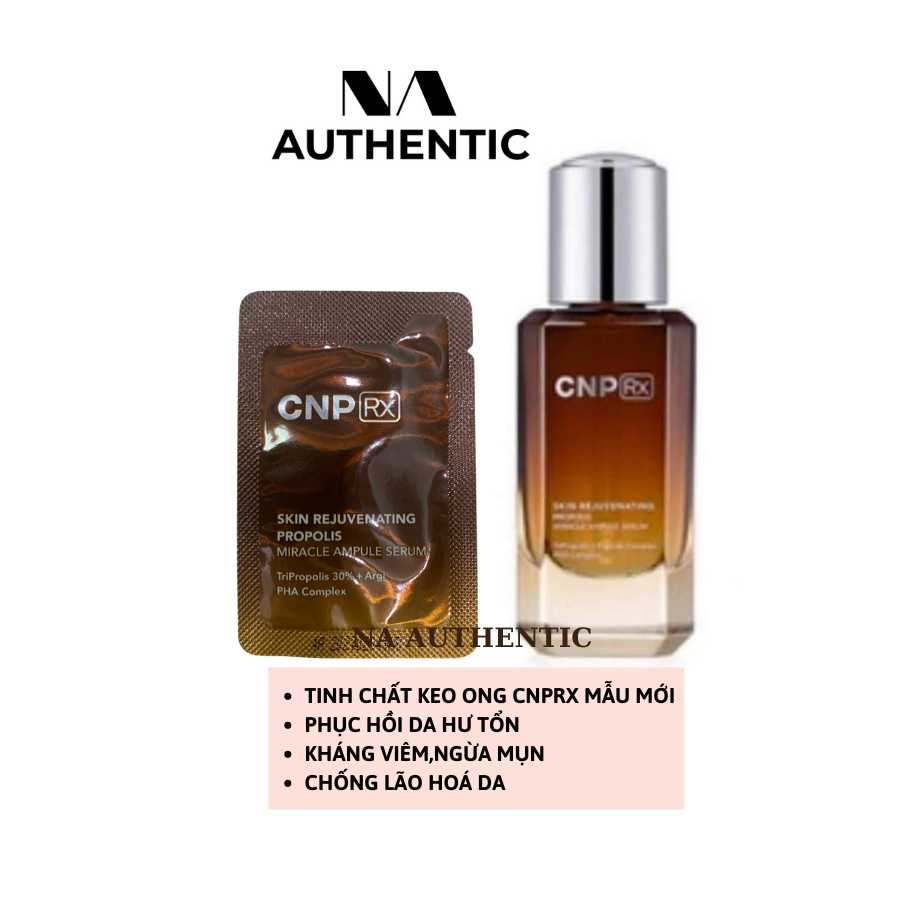 Gói sample tinh chất keo ong CNP Rx skin rejuvenating propolis miracle ...