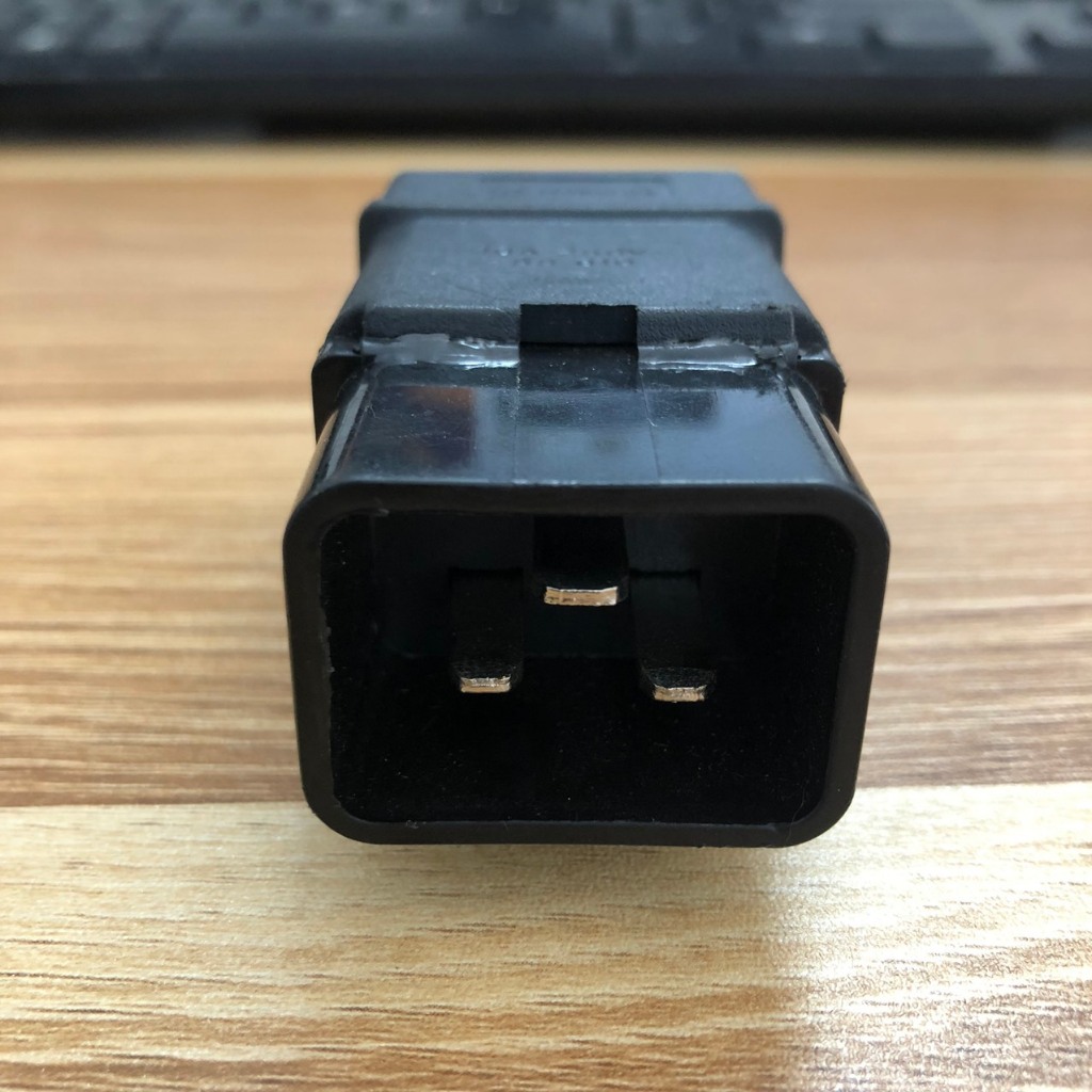 Phích cắm nguồn IEC320 C20 Male - Đầu Đực JIN HONG DA SS-810 16A 250V ...