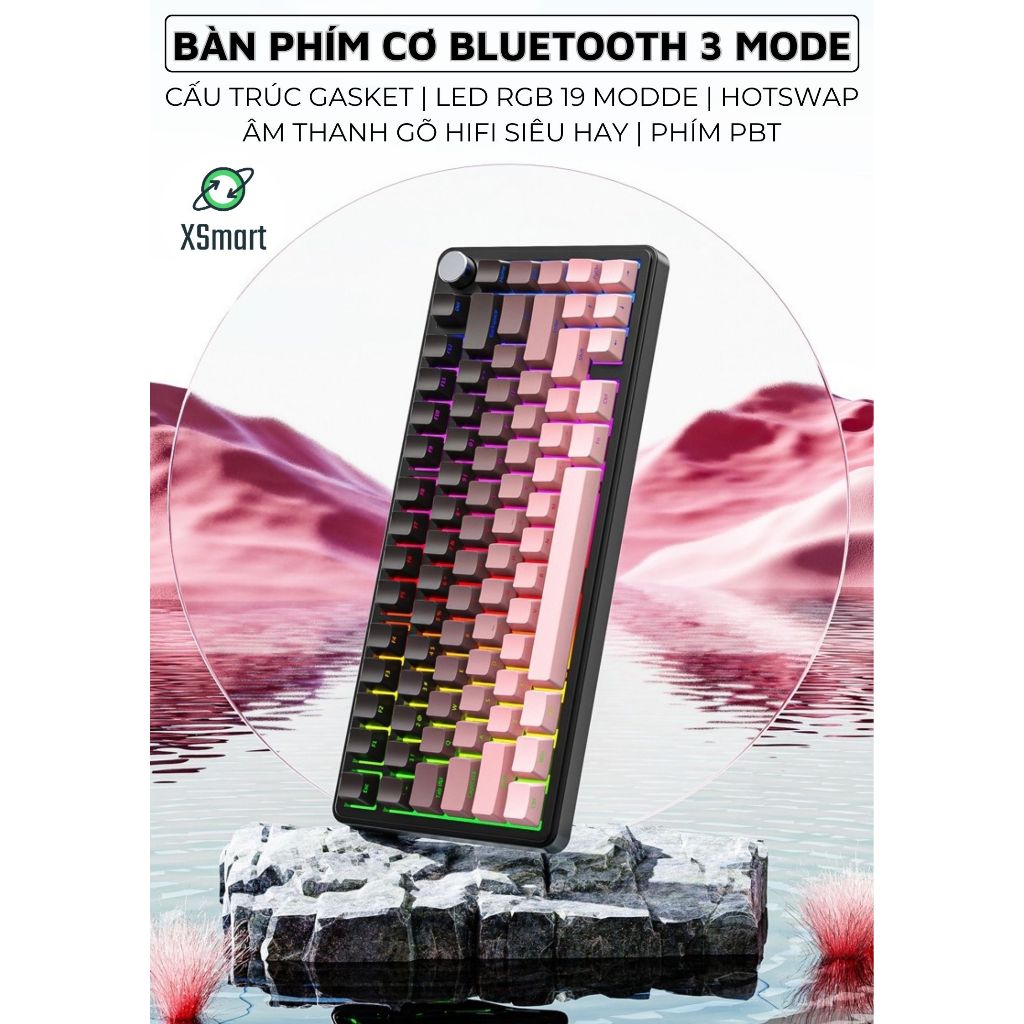 Bàn Phím Cơ Có Màn Hình LED Ziyou X85 PRO VIP RGB Có App Tùy Chỉnh ...