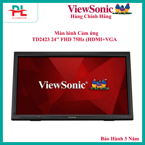Màn hình cảm ứng ViewSonic TD2423 24" FHD 75Hz (HDMI+VGA) - Hàng Chính ...