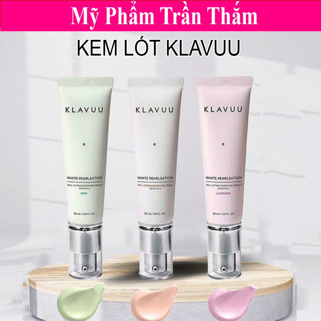 Kem lót KLAVUU White Pearlsation Ideal Actress Backstage Cream 30g ...