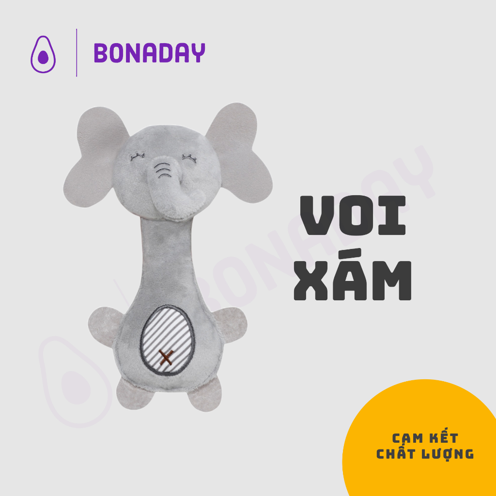 THÚ NHỒI BÔNG GẶM SẠCH RĂNG GIẢM STRESS CHO THÚ CƯNG, BONADAY PETS, Kêu ...