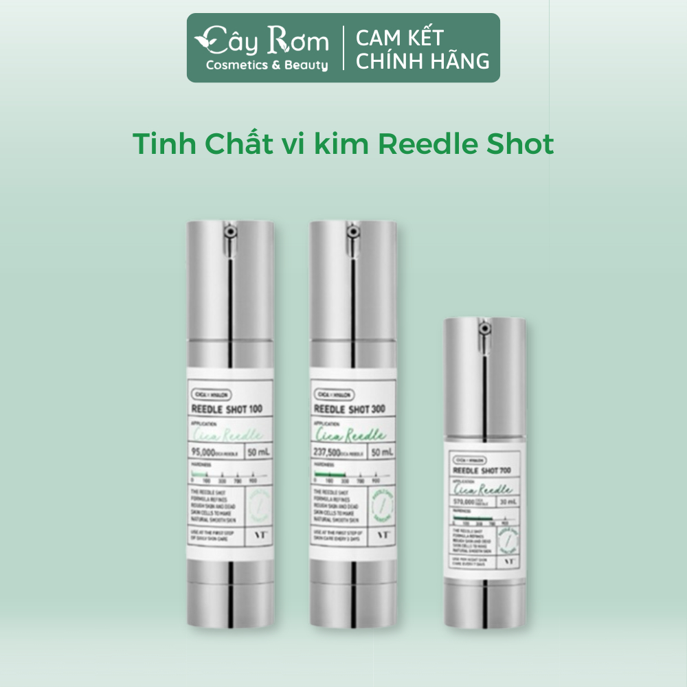 Tinh Chất vi kim Reedle Shot 100/300/700 50ML 30ML dưỡng da | Cây Rơm Cosmetics | Shopee Việt Nam
