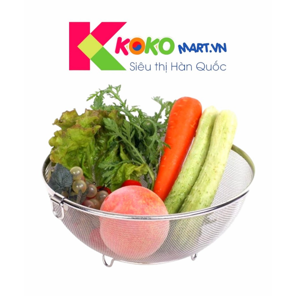 Rổ Inox đai nhỏ cao cấp Sta Ami Hàn Quốc ST 024 (29cm) | Shopee Việt Nam