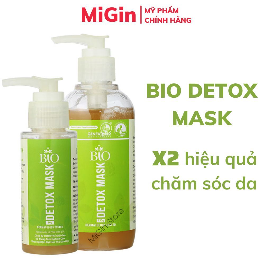 Thải độc bio detox mask 80g của Mediworld MiGin Store | Shopee Việt Nam