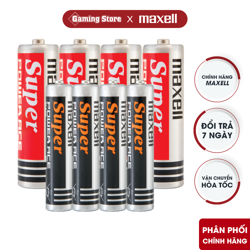 Pin Maxell AA / AAA ( R6P / R03) - Hàng Chính Hãng | Shopee Việt Nam