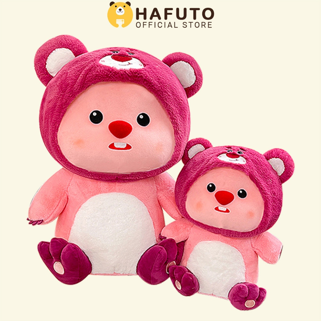 Gấu Bông Loppy Cosplay Lotso Đáng Yêu, Cao Cấp Hafuto, Loppy Dâu Tây ...