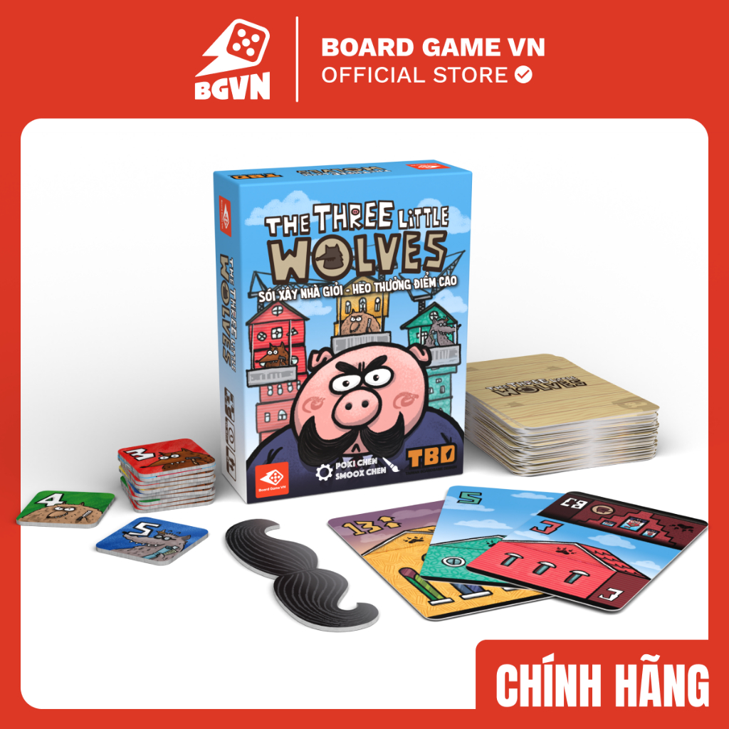 Three Little Wolves | Ba chú sói con | Trò chơi chuyển thể từ truyện cổ ...