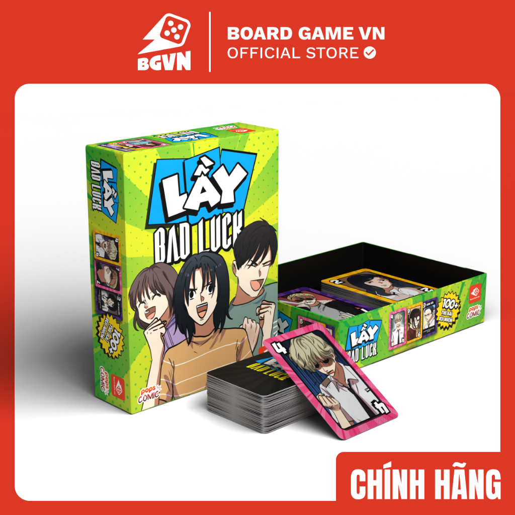 Lầy Bad Luck | Board game chuyển thể từ truyện tranh Bad Luck | Board ...