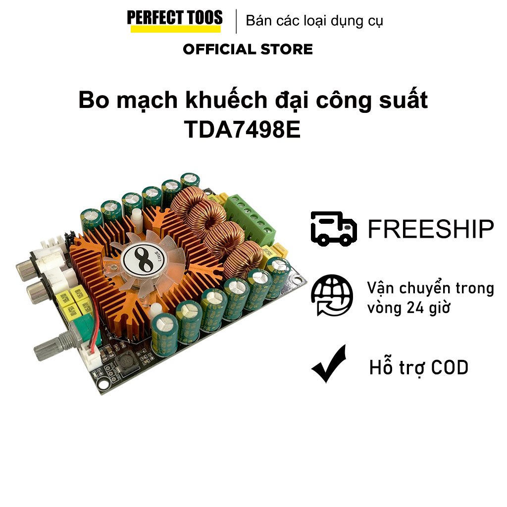 【Kho hàng Việt Nam】Mô Đun Khuếch Đại Âm Thanh TDA7498E 160W Hai Kênh Hỗ Trợ Chế Độ BTL | Shopee ...