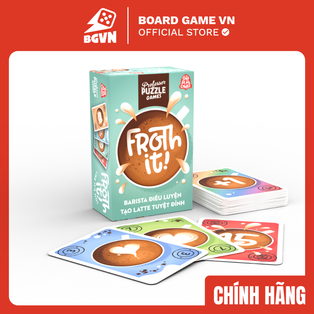 Giờ Ra Chơi | Froth it!- Thử tài làm Barista tài ba | Board Game VN ...