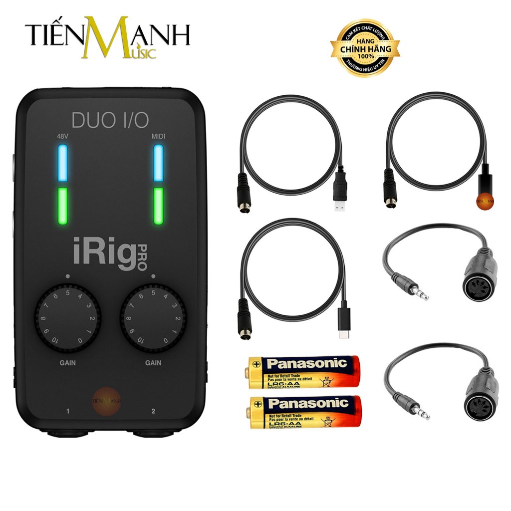 [Chính Hãng] Thiết Bị Thu Âm Và Livestream iRig Pro Duo I/O IK ...