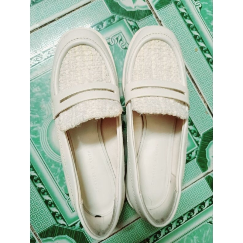 giày lười nữ Charles & Keith cao 2.5cm | Shopee Việt Nam