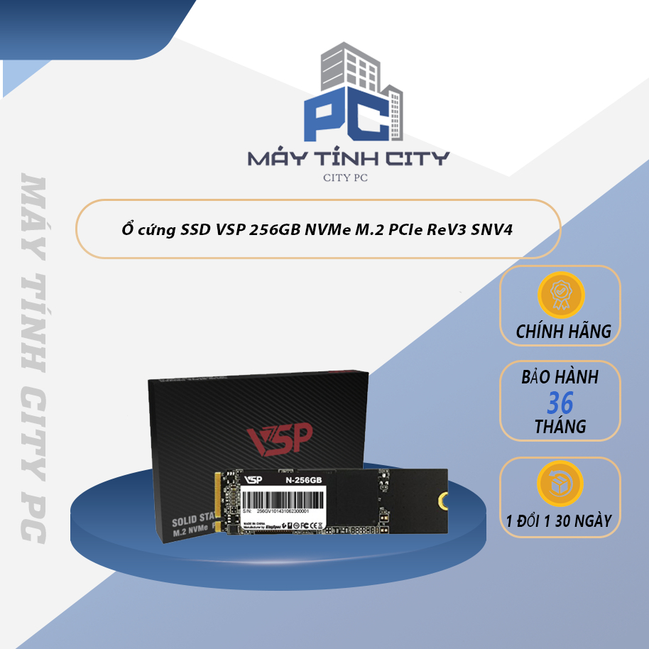 Ổ cứng SSD VSP 256GB NVMe M.2 PCIe ReV3 SNV4-NEW bảo hành 36 tháng ...