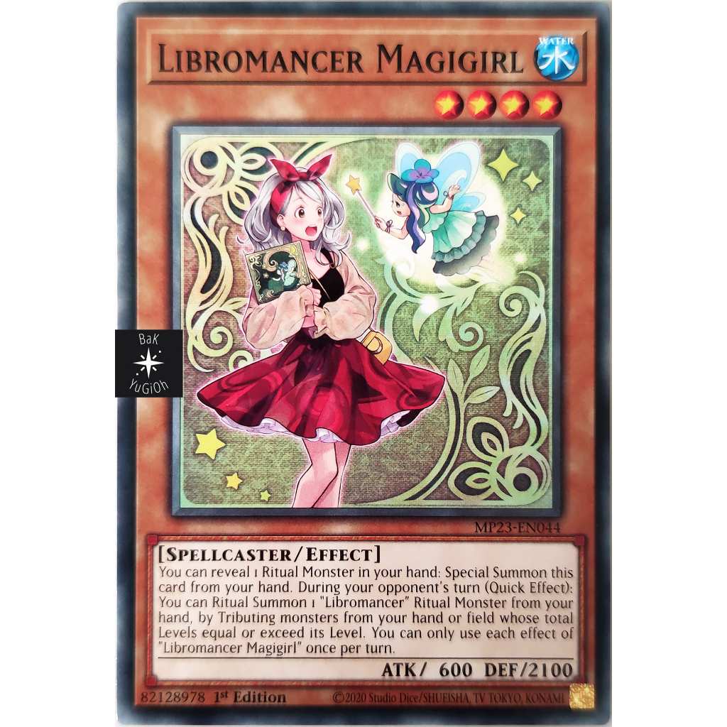 [BaK Yu-Gi-Oh!] [Thẻ Bài Chính Hãng] Libromancer Magigirl |EN| Common ...