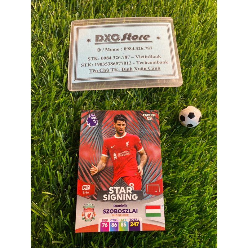 THẺ LẺ - STAR SIGNING - PANINI ADRENALYN XL EPL 2024 - DOMINIK ...