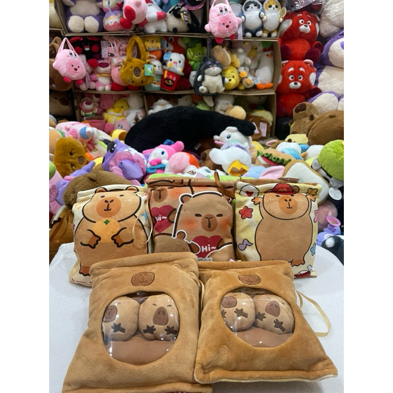 Gấu bông túi kẹo capybara, Capybara snack | Shopee Việt Nam