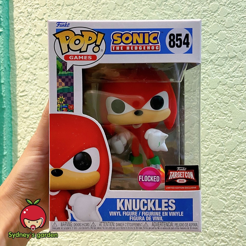 Mô hình Funko Pop ANIMATION - KNUCKLES (TARGET CON 2021) (FLOCKED ...