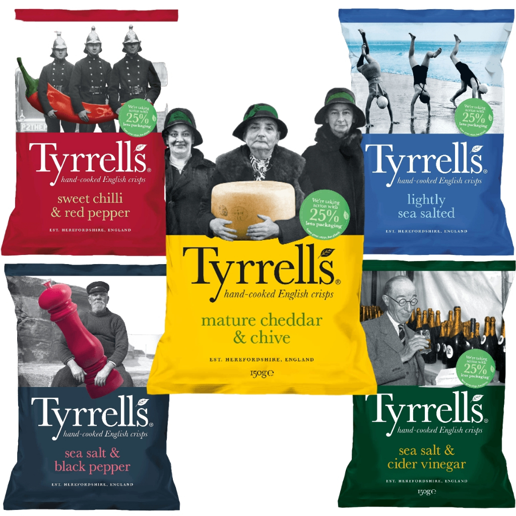 Snack UK Tyrrells 40g: Mature Cheddar Cheese | Shopee Việt Nam