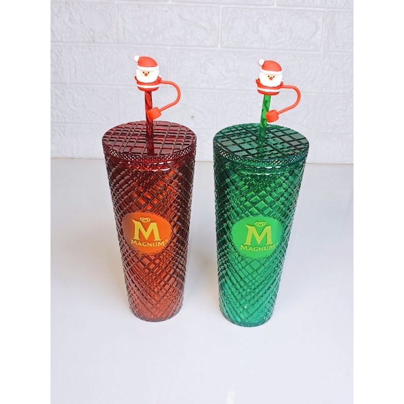 ly nhựa hai lớp magnum lắp lánh 700ml | Shopee Việt Nam