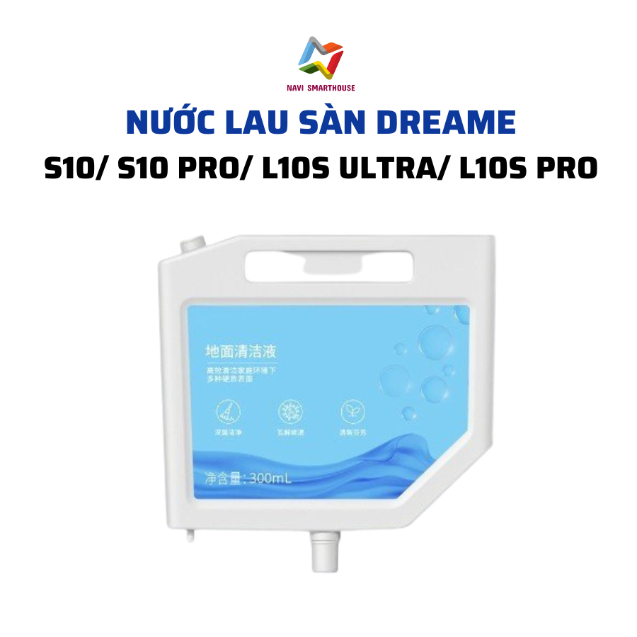 Nước lau sàn cho robot hút bụi lau nhà dreame S10, S10pro, L10s ultra ...