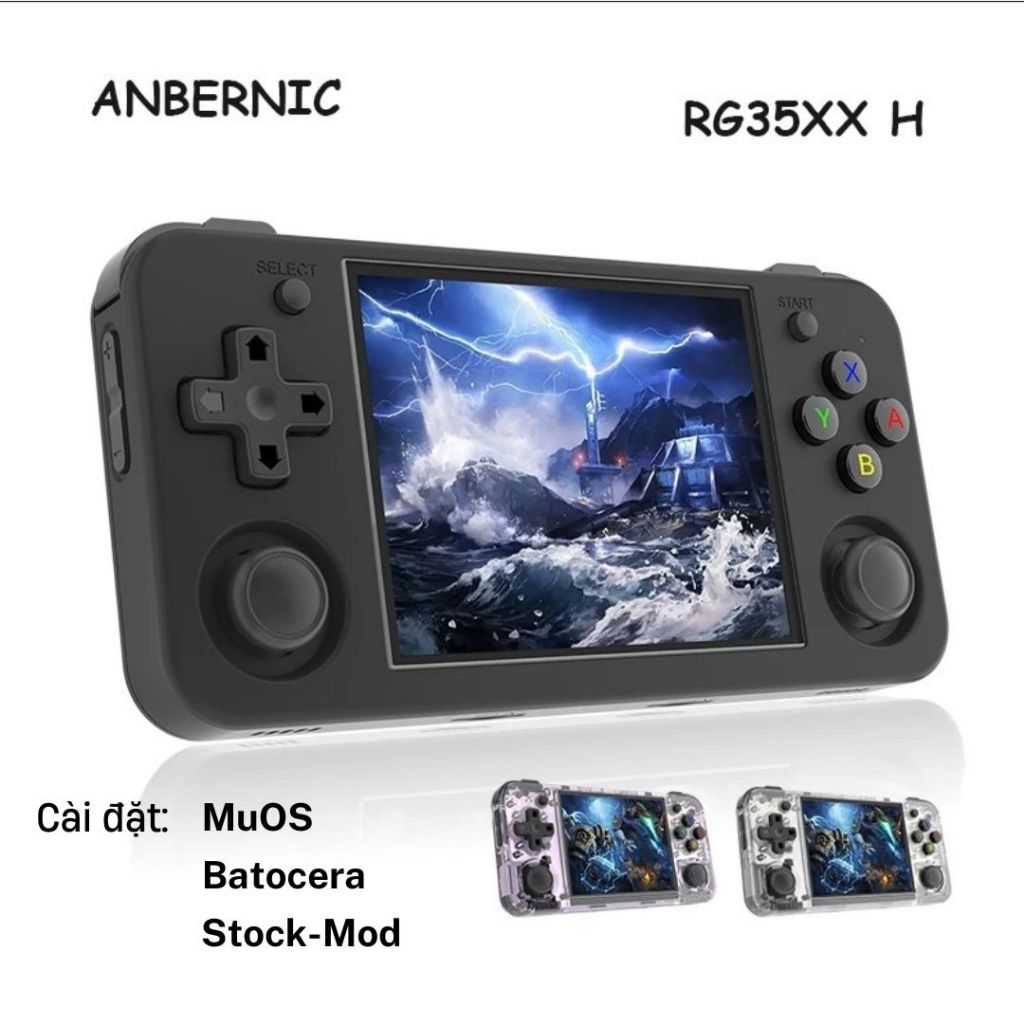 Anbernic RG35xx H mẫu máy cực hot mới ra mắt 12/2023 màn hình đẹp, cấu ...