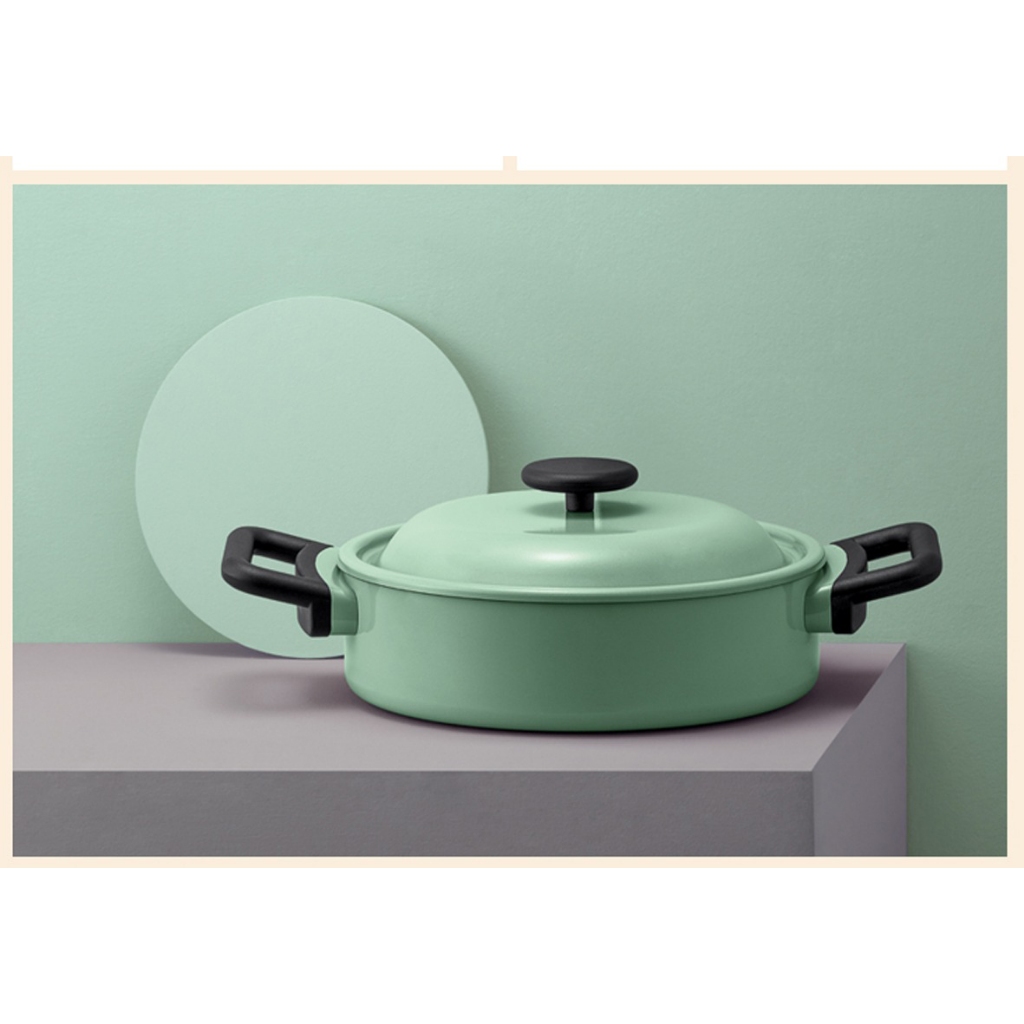 Nồi Decore Chống Dính LocknLock LDE1244IH 24cm (Màu Xanh Mint)- Hàng ...