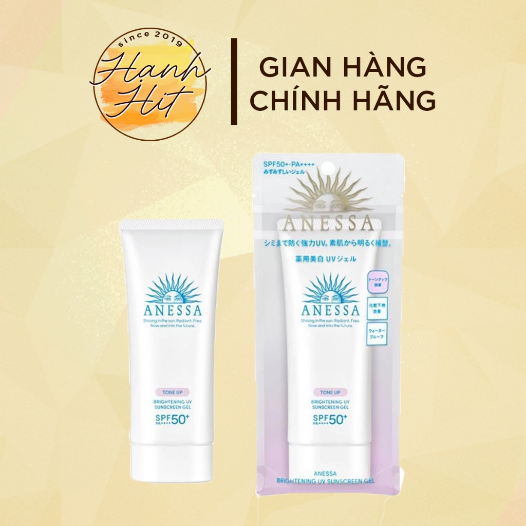 Kem Chống Nắng Anessa Tone Up Brightening UV Sunscreen Gel | Shopee Việt Nam