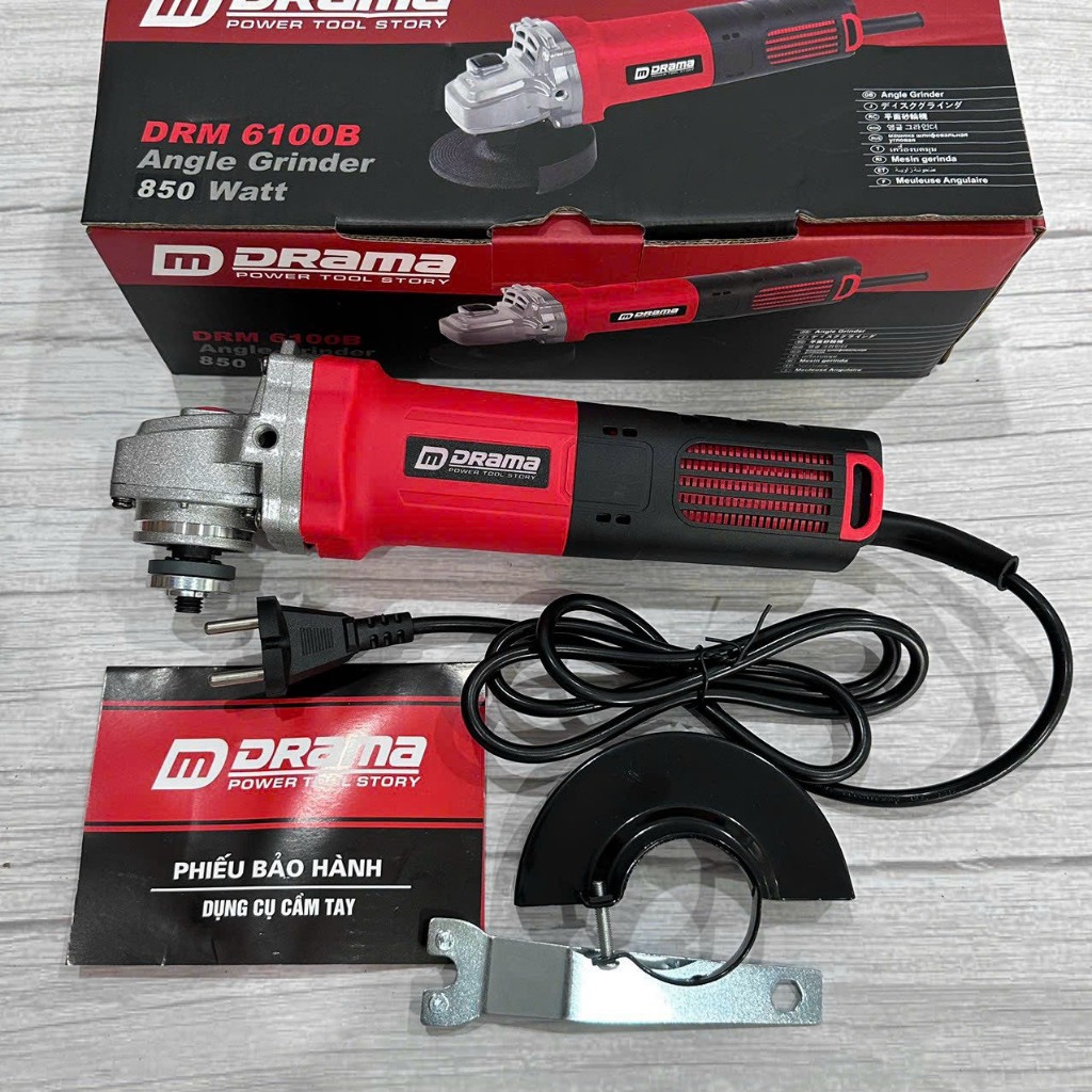 Máy Mài Cầm Tay DRAMA 6100B, Công Suất 850W, Trục 100mm | Shopee Việt Nam