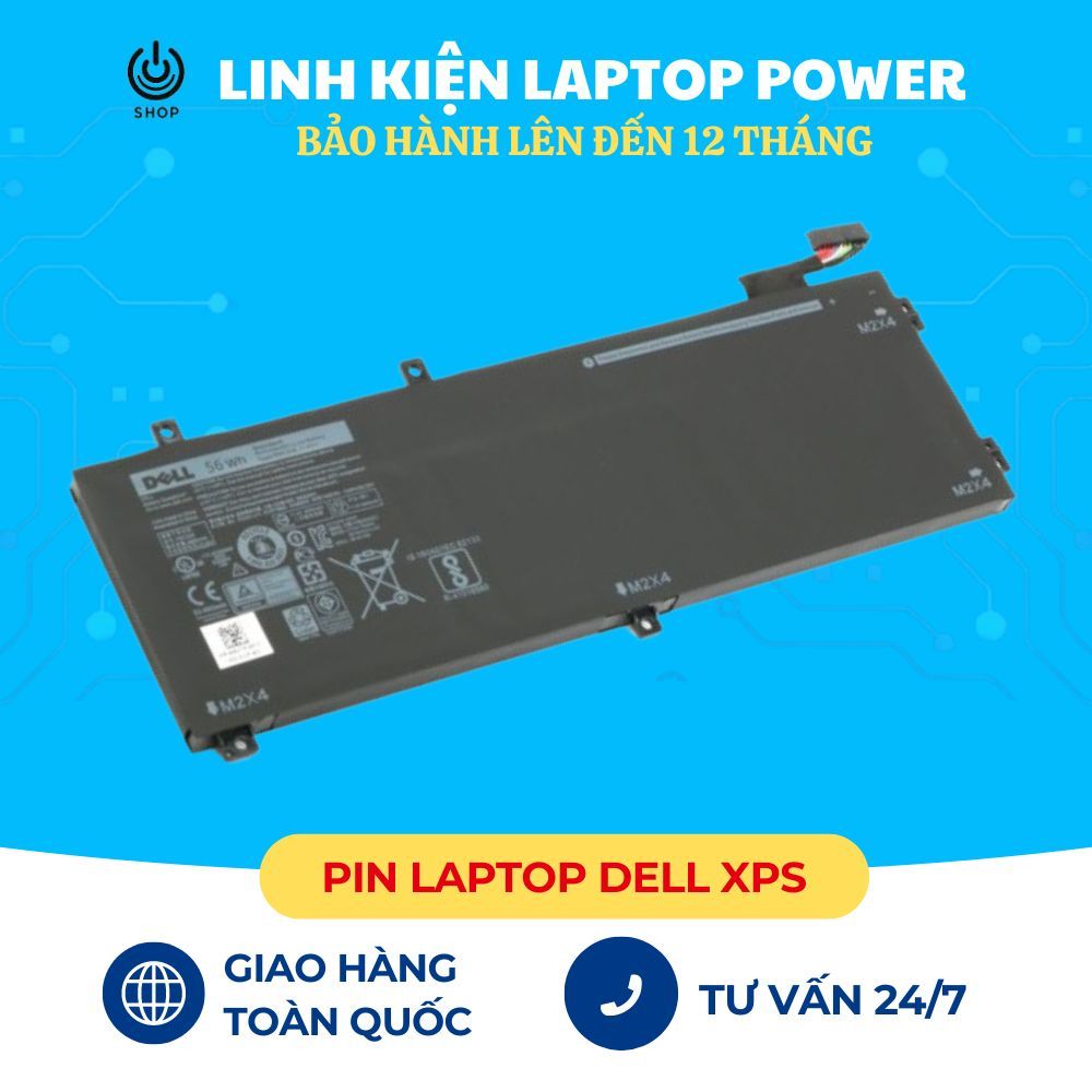 Pin Laptop DELL Precision 5510 5520 5530 5540 XPS 15 9560 9550 9570 ...