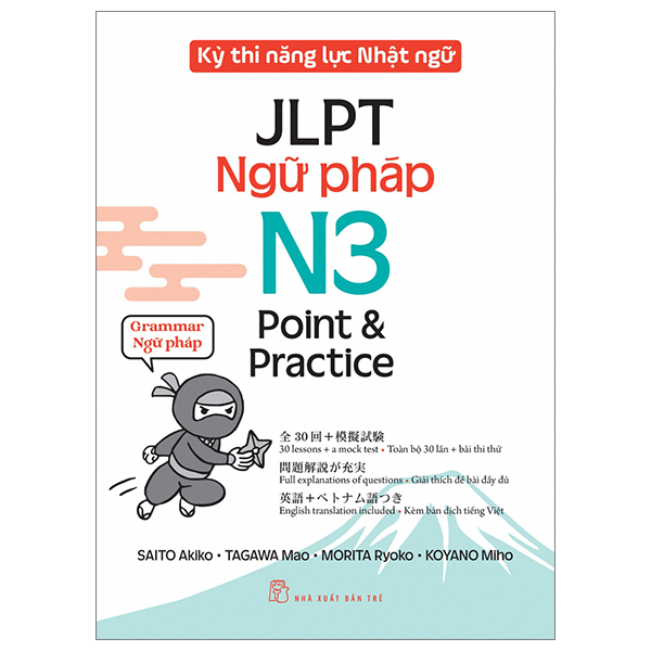 Sách tiếng Nhật - Kỳ Thi Năng Lực Nhật Ngữ JLPT Ngữ pháp N3 Point & Practice | Shopee Việt Nam