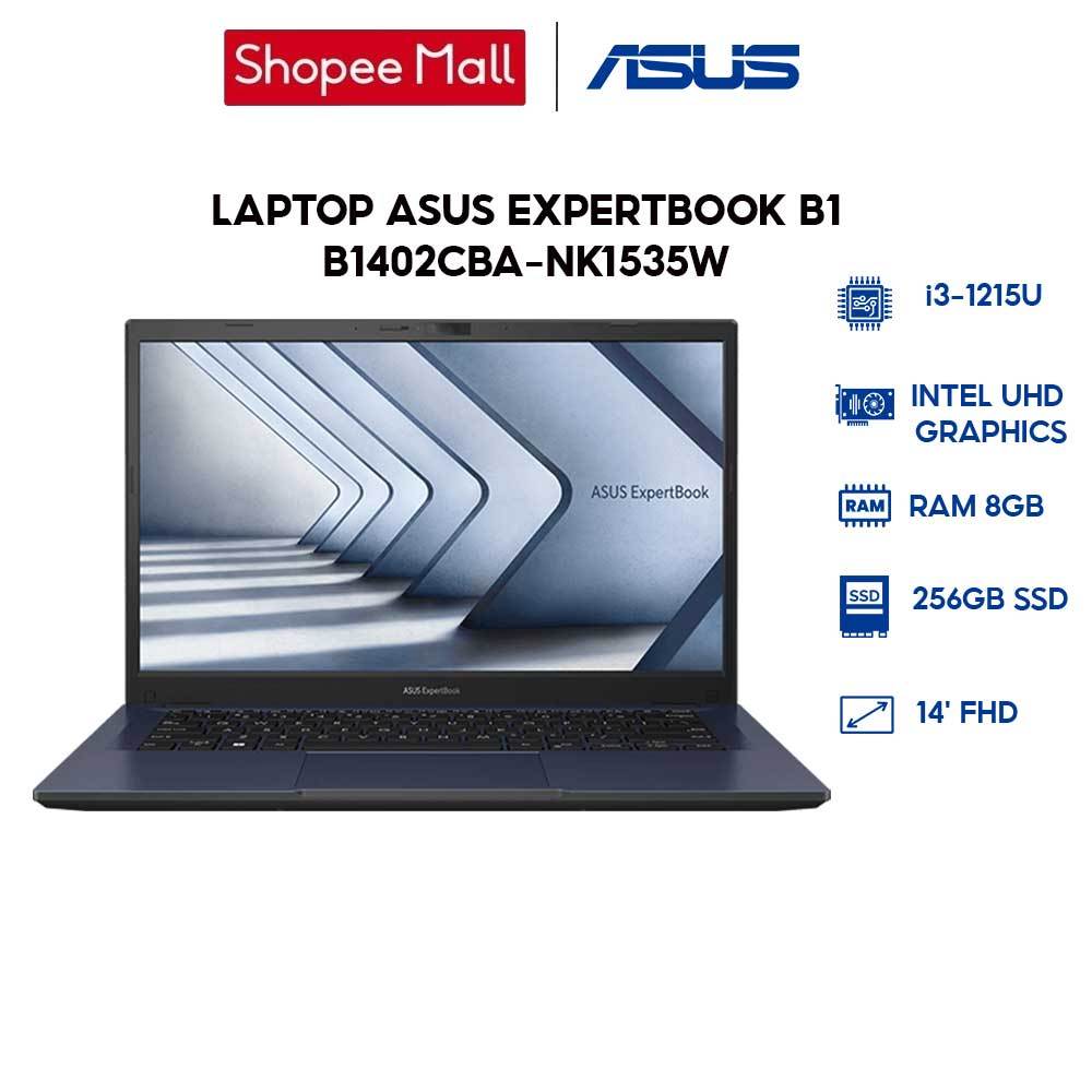 Laptop ASUS ExpertBook B1 B1402CBA-NK1535W i3-1215U | 8GB | 256GB | 14 ...